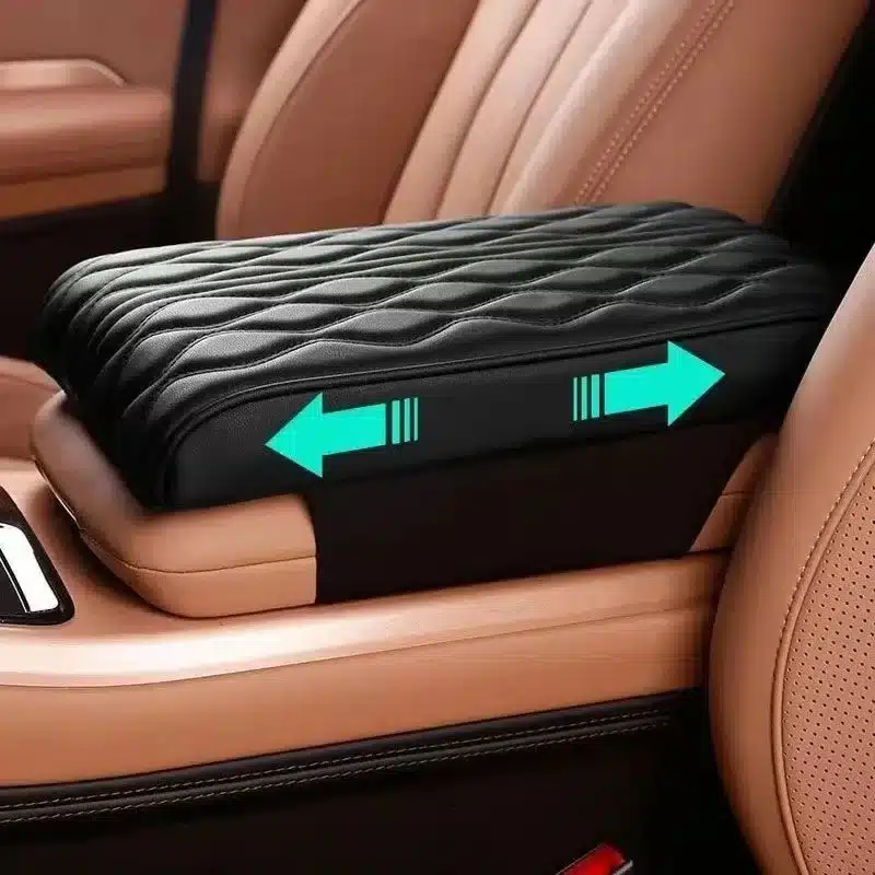 2 In 1 Car Arm Rest Support With The Tissue Box Holder » ModyMart.com