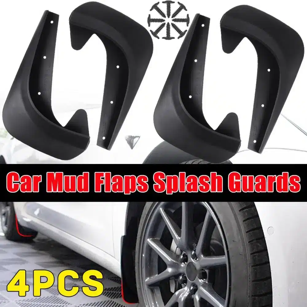 Universal All Car Mud Guard Mud Flaps Flexible Mudguard Fenders Liners ...